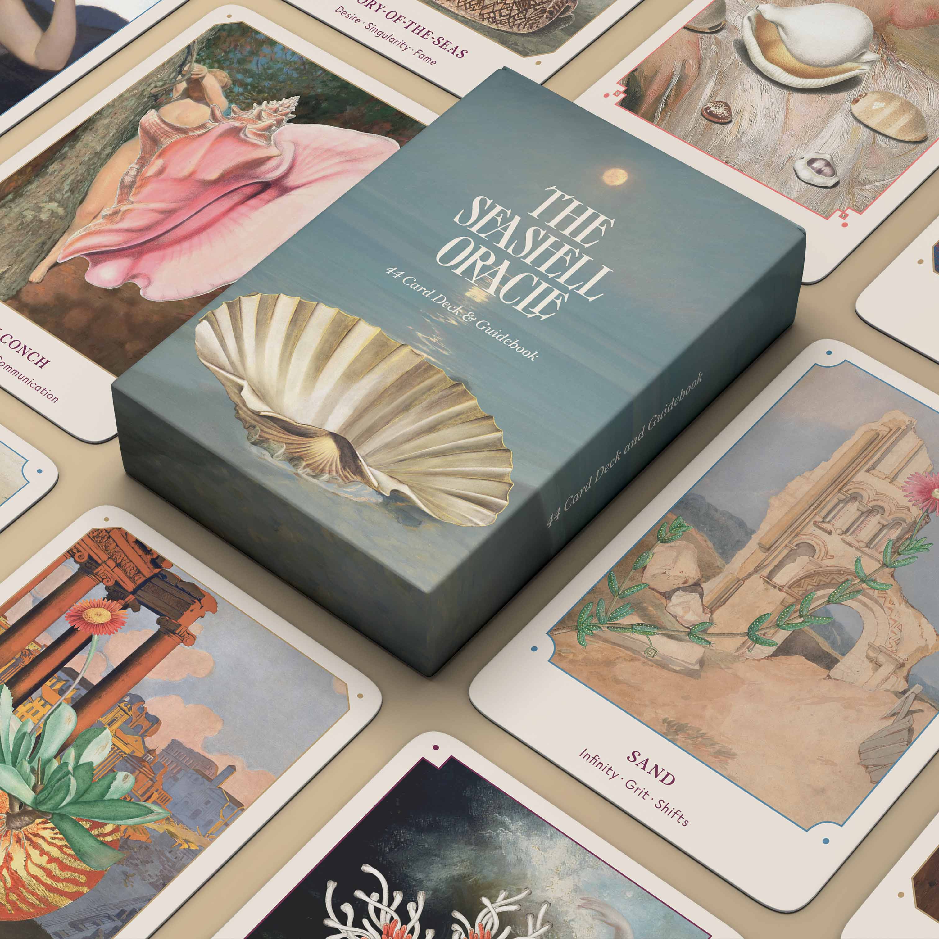 The Seashell Oracle: 44 Card Deck and Guidebook – Zingaro Floral Perfumery