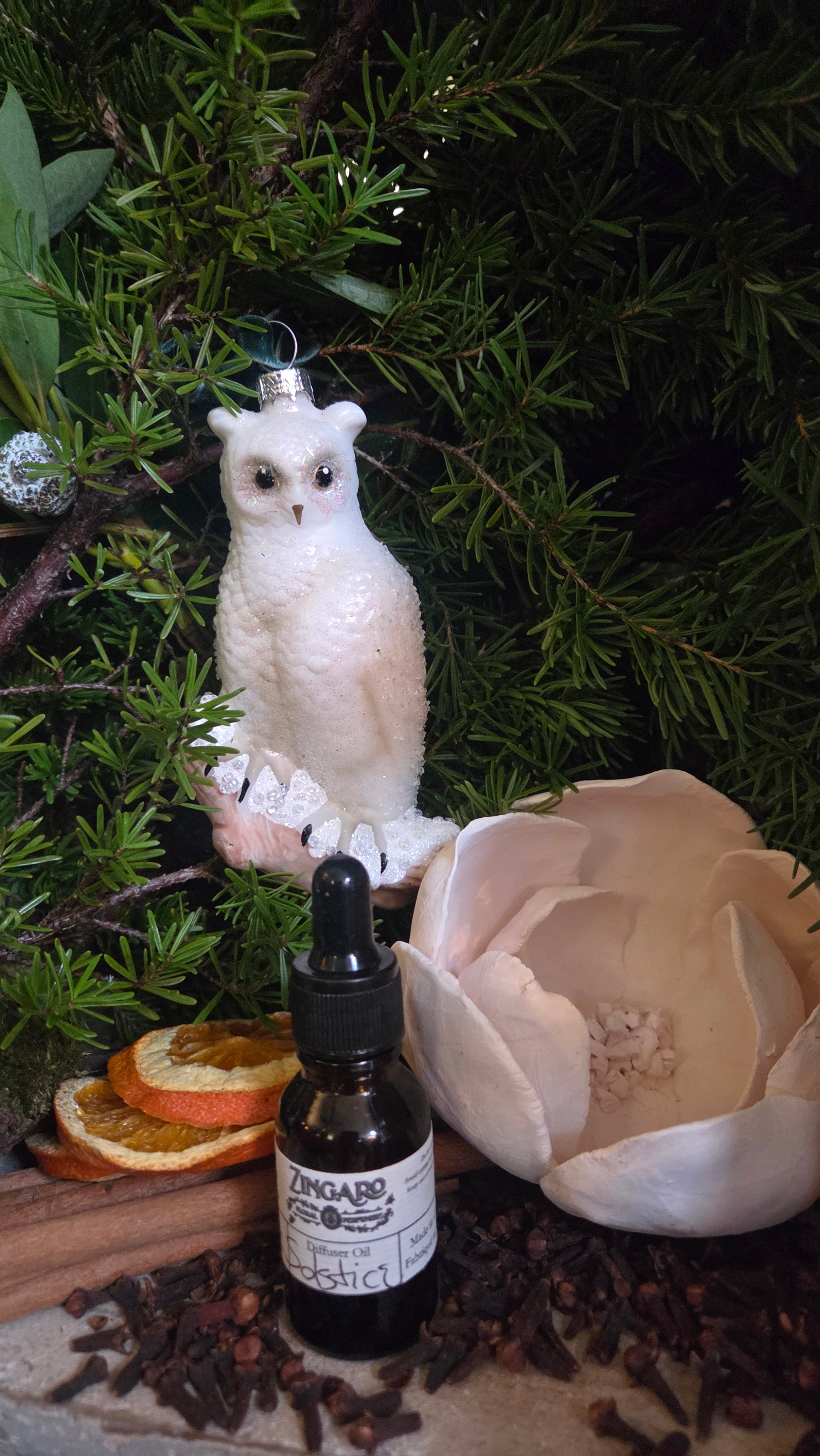 Kate Campbell Pottery french diffuser – Zingaro Floral Perfumery